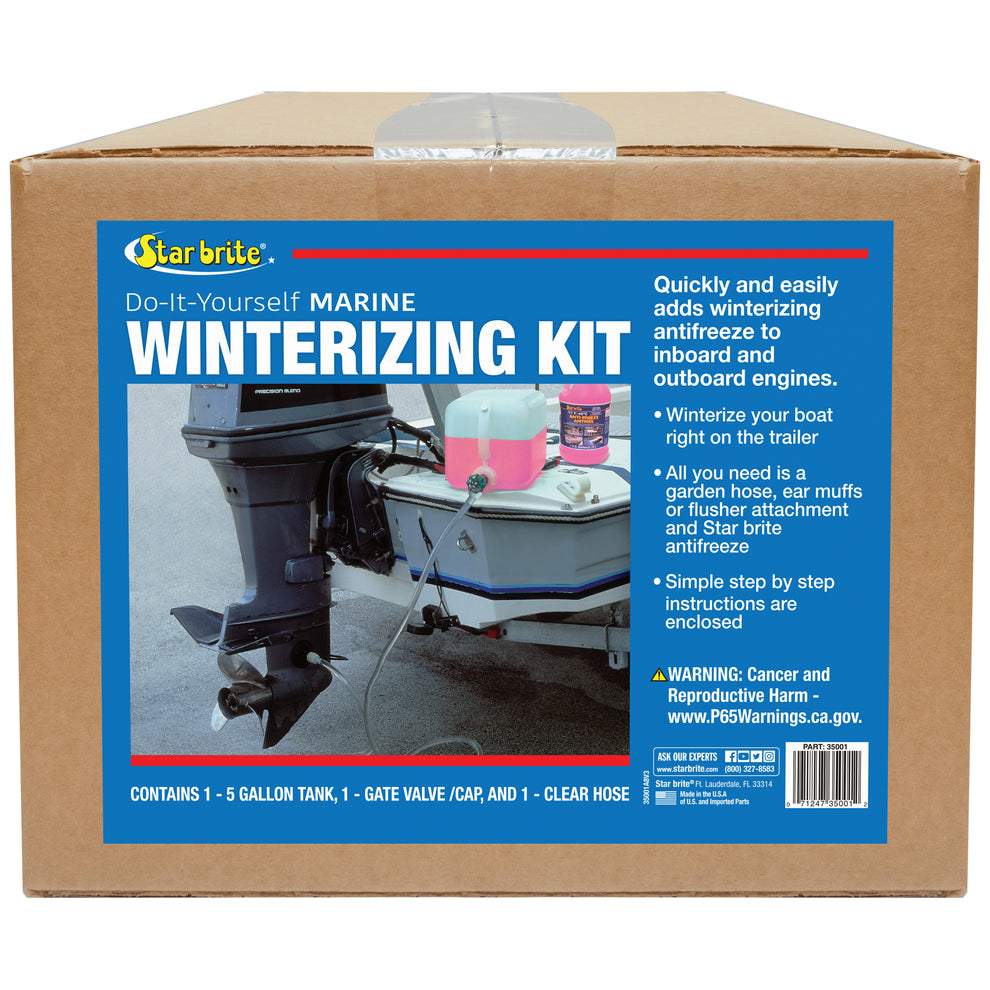 Marine Do-It-Yourself Winterizing Kit – Star brite, Inc